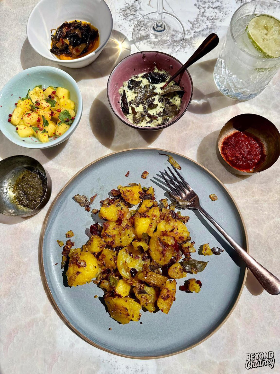 Crispy South Indian Spiced Potatoes - Beyond Chutney
