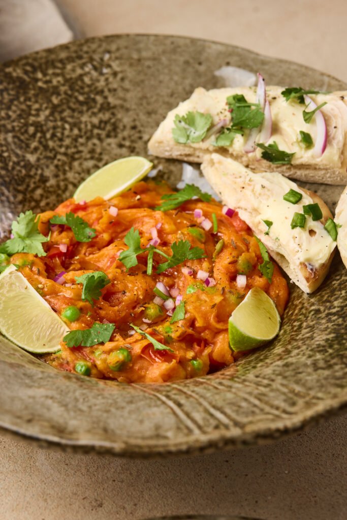 Pau Bhaji (Spiced Vegetable Mash) - Beyond Chutney