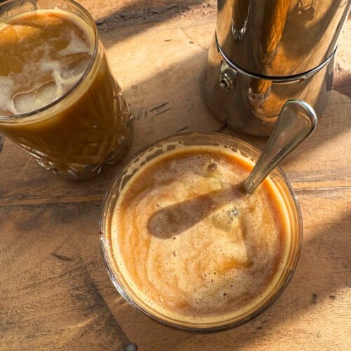 Iced Cardamom Coffee - Beyond Chutney