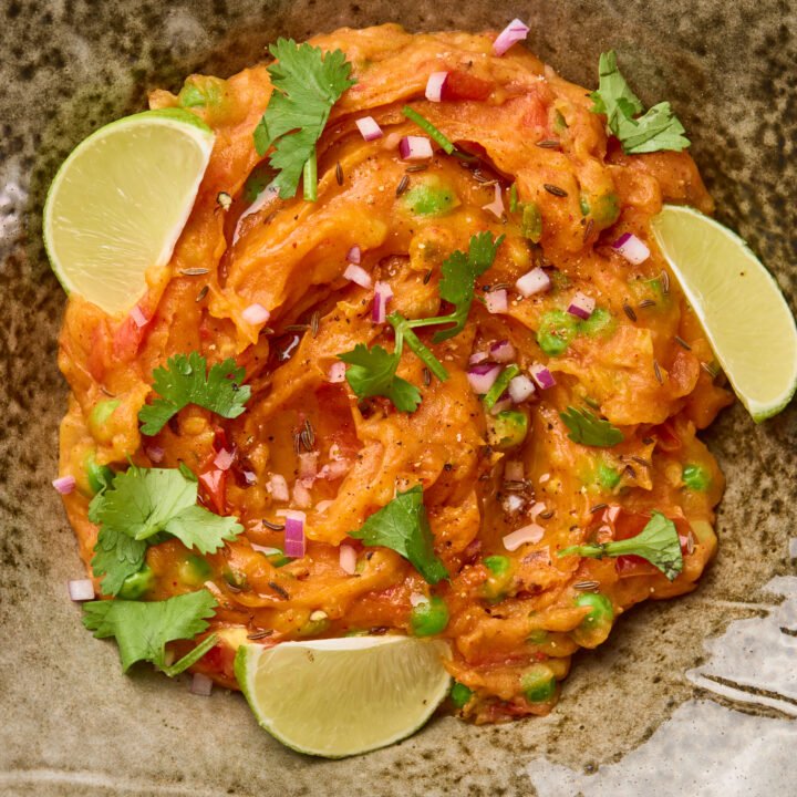 Pau Bhaji (Spiced Vegetable Mash) - Beyond Chutney