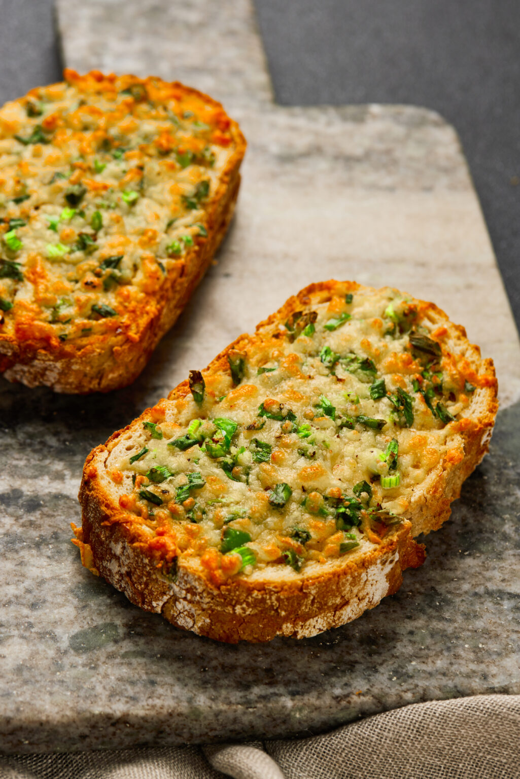 Spicy Cheese Toast - Beyond Chutney