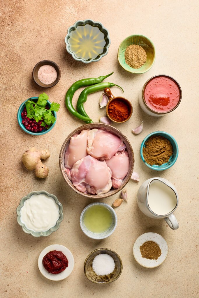 Chicken Ruby (Spiced Tomato Curry with Grilled Chicken) - Beyond Chutney