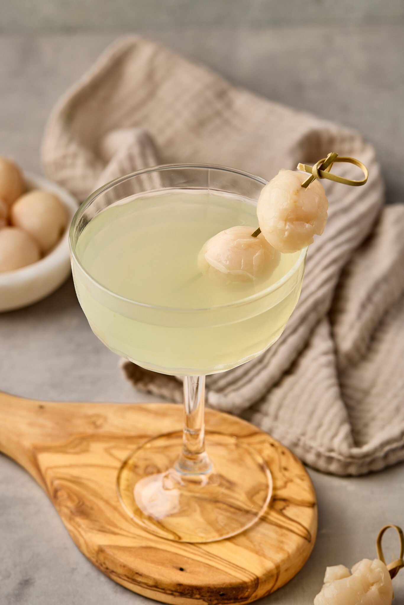 Lychee Martini (Refreshing & Easy Homemade Cocktail) - Beyond Chutney