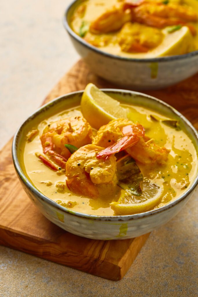 Prawn Moilee (Creamy South Indian Coconut Curry) - Beyond Chutney