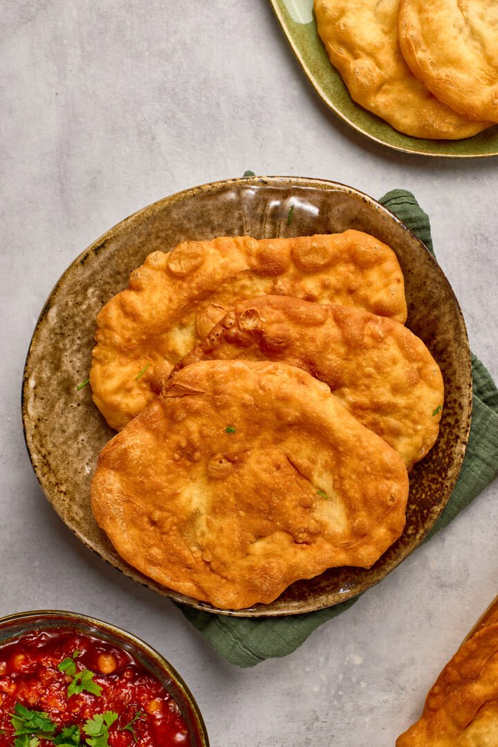 Bhatura Recipe (Fluffy, Puffy, and Easy to Make) - Beyond Chutney