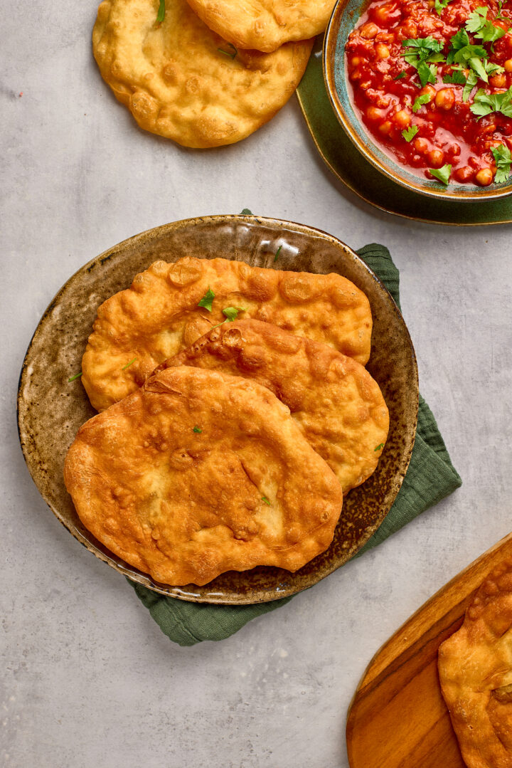 Bhatura Recipe (Fluffy, Puffy, and Easy to Make) - Beyond Chutney