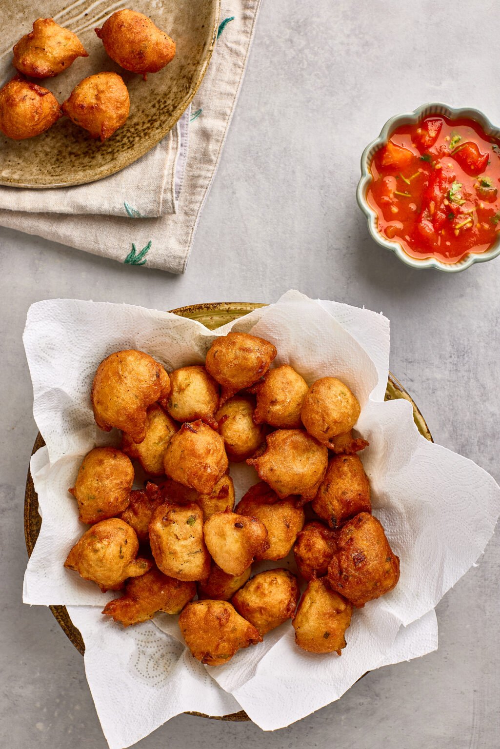 Crispy Punugulu (Andhra Lentil Fritters) - Beyond Chutney
